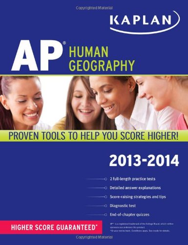 Amazon.com: Kaplan AP Human Geography 2013-2014 (Kaplan AP Series ...