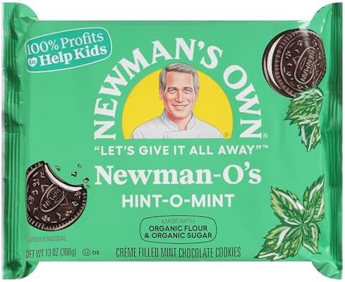 Amazon.com: Newman's Own Newman-O's, Chocolate Crème Filled Chocolate ...