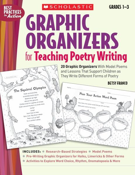 Amazon.com: Graphic Organizers for Teaching Poetry Writing: 20 Graphic ...