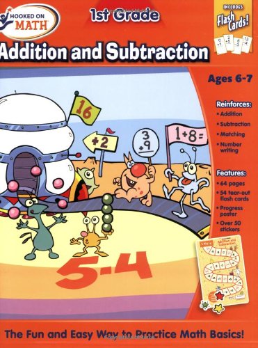 Hooked on Math 1st Grade Addition and Subtraction Premium Workbook ...