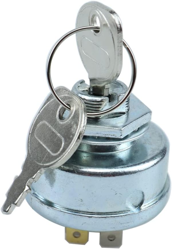 Amazon.com : HARIFOGER Lawn Mower Ignition Switch with 3 Position 2 ...