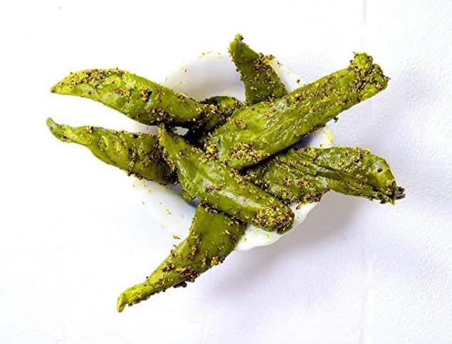 Jainji Marwari Athana Mirchi Green Chilli Pickle 400 Gram Pouch ...
