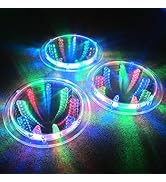 Amazon.com | Light Up Travel Cups (Set of 6) - 14 oz Double Walled LED ...