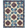 Amazon.com: Fabric Cafe Double Focus 3-Yard Quilts - 8 Unique Dual ...