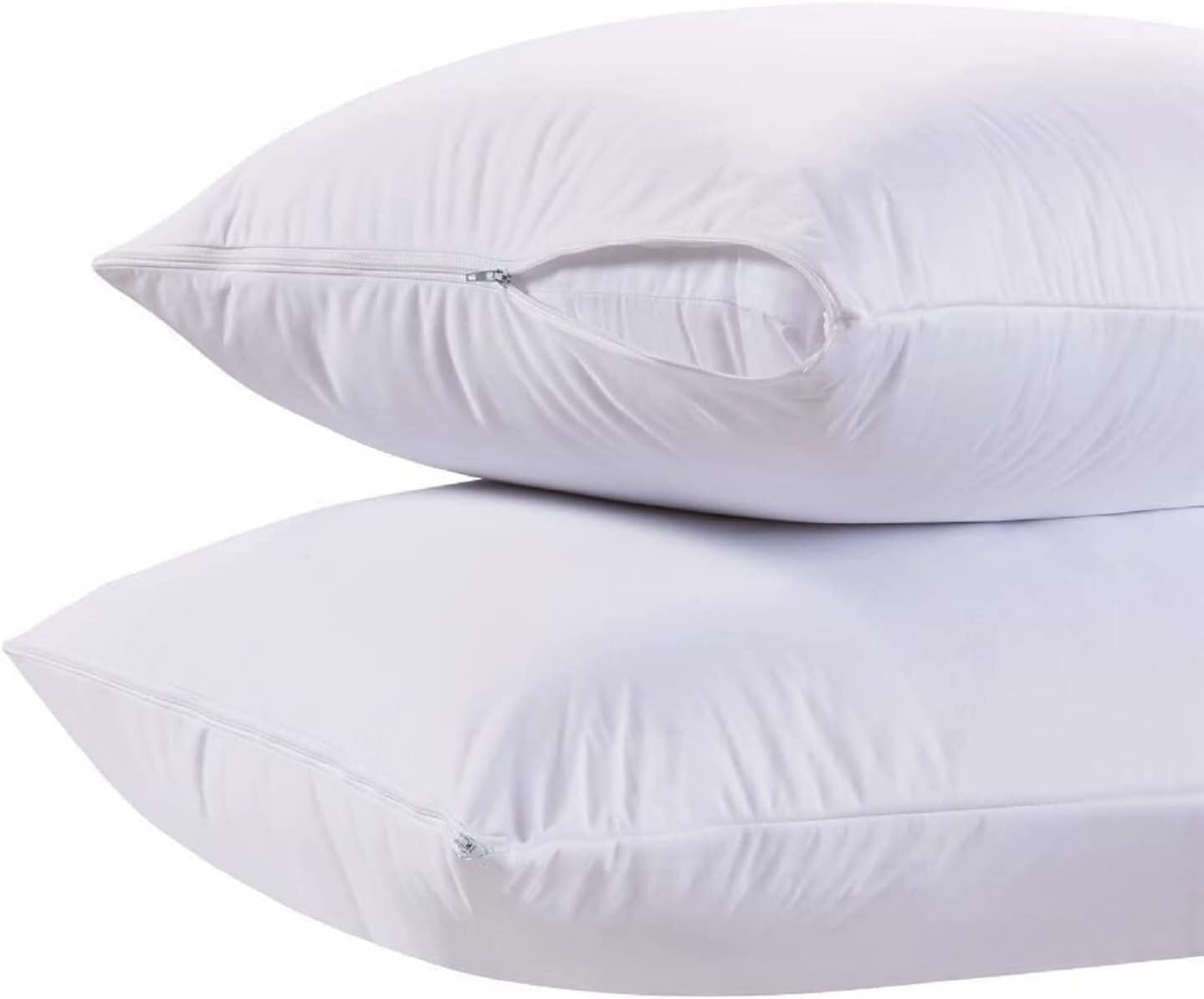 Amazon.com: White Classic Pillow Cases Queen Size Set of 2 - 20 x 30 ...