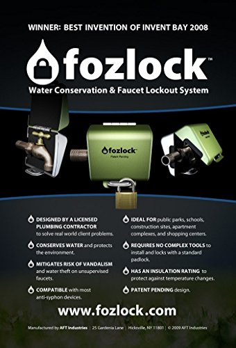 Buy Fozlock Outdoor Faucet Lockout System - Insulated Garden Hose Bibb ...