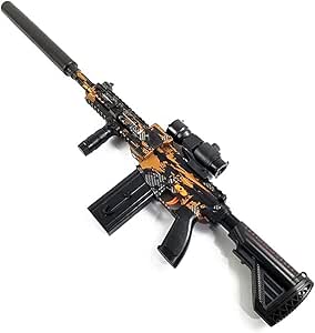 Electric Burst Soft Bullet Toy Gun, M416 Electric Machine Gun, Foam ...