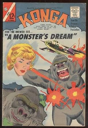 Amazon.com: Konga, v1 #20. Dec 1964 [Comic Book]: Charlton (Comic): Books
