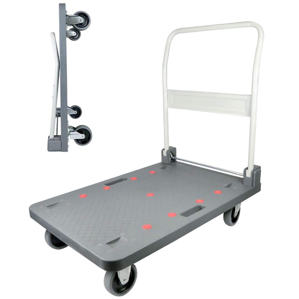 Buy WJ Trolley Truck Platform Trolley Truck Folding Heavy Duty 350KG ...