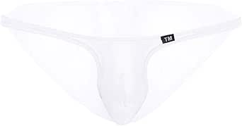 FGHSFRT Men's Mesh Micro Pouch Thongs Underwear See Through Low Rise ...