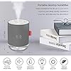 Amazon.com: Portable Mini Cool Mist Humidifier, 500ml USB Personal ...
