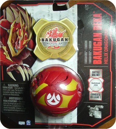 Bakugan Deka Red Helix Drago Season 3 : Amazon.in: Toys & Games