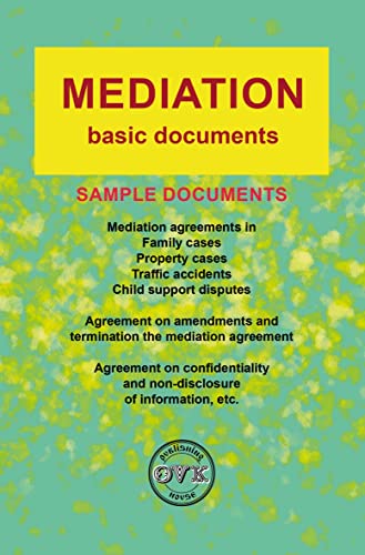 Mediation Book for Beginners. Business Mediation. The Mediator's ...
