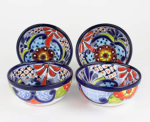 Talavera Dinnerware Set 16 piece, Mexican Style Dishware Set, Talavera ...