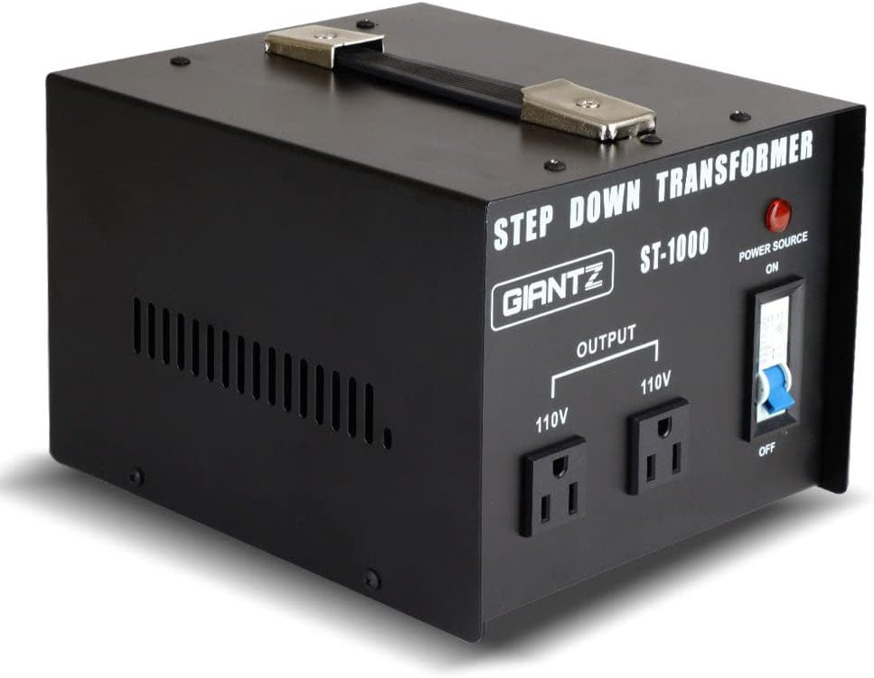Giantz Step Down Transformer 240V to 110V, 1000W Voltage Converter Stepdown Transformers AU-US ...