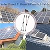 Amazon.com: Solar Connectors Y Branch Parallel Adapter Cable 12inch ...