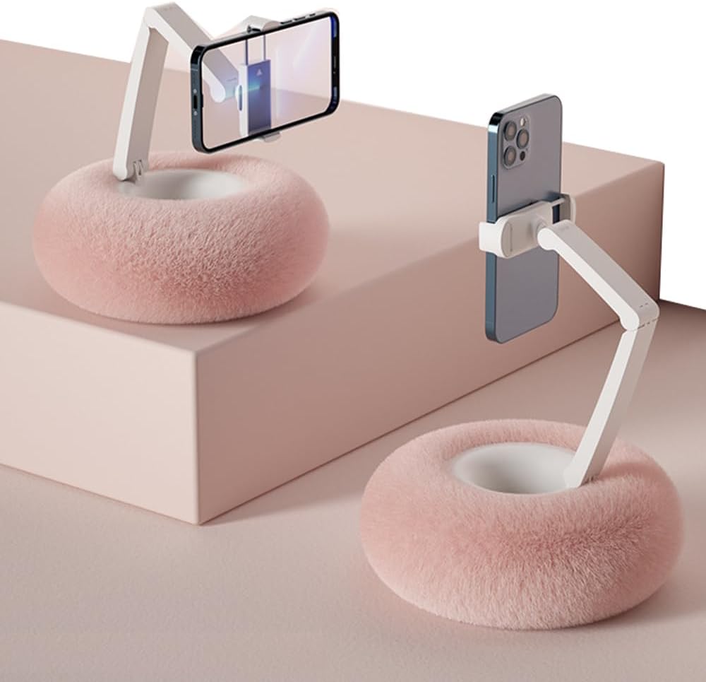 Amazon.com: BIVOGID Phone Holder for Bed,Dual Axis Arm 360°Adjustable ...