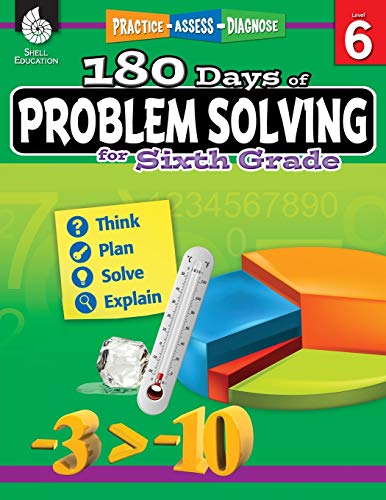 180 Days of Problem Solving for Sixth Grade – Build Math Fluency with ...