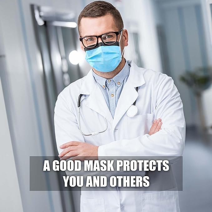 VASTMED 50PCs DentalMedical Grade Tigris Advanced Ear-Loop 3Ply ...