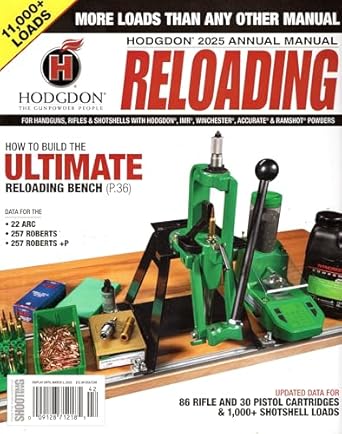 Hodgdon RELOADING Magazine 2025 (Build The Ultimate Reloading Bench ...