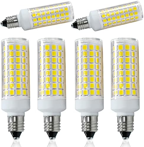 HAOGUAIS 6-Pack E11 LED Light Bulbs, E11 Mini Candelabra Base, Daylight ...