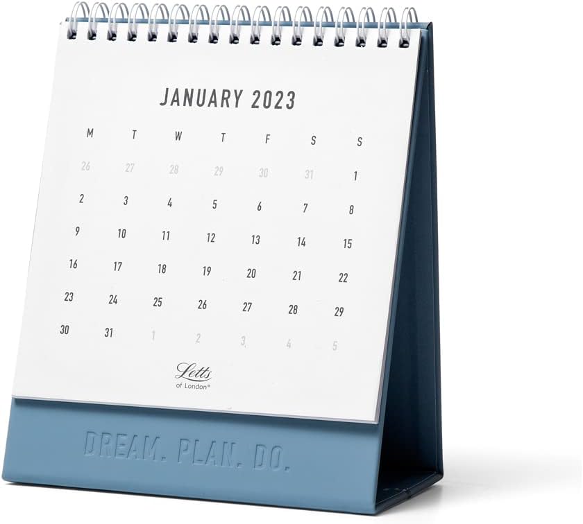 Letts of London Conscious Desk Calendar - ocean, 23-082344 : Amazon.co ...