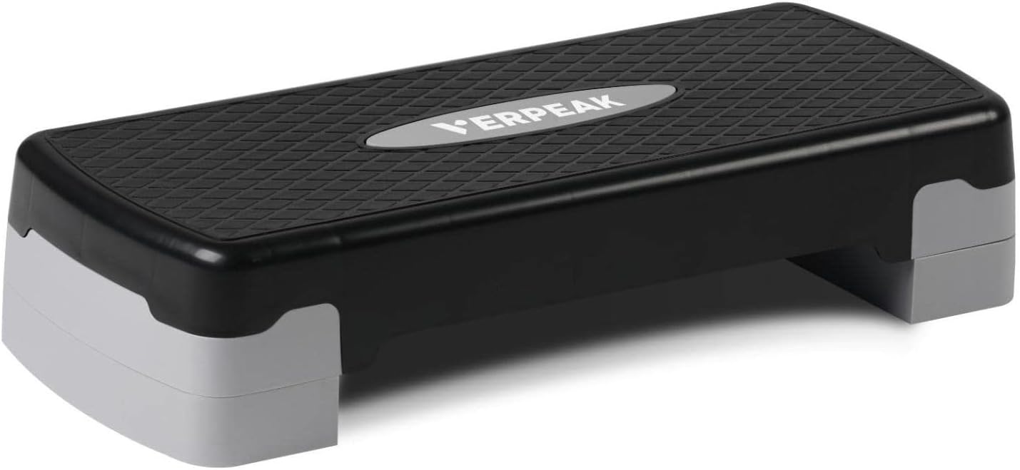 Verpeak Aerobic Step Platform 2-Level | 3-Level Step Up Exercise, 250KG ...