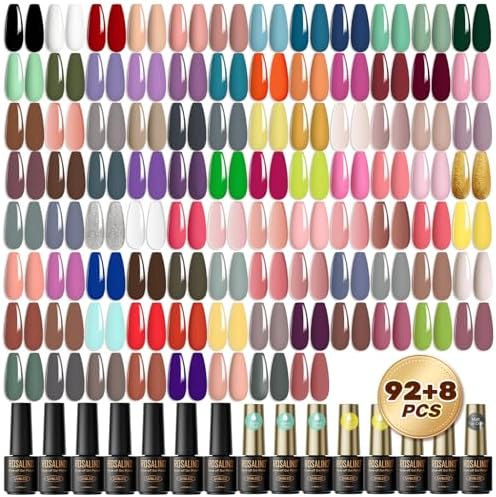 Amazon.com : comozon Gel Nail Polish Set, 36 Colors Gel Nail Polish Kit ...
