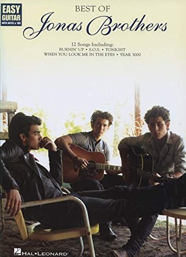 Amazon.com: Best of Jonas Brothers: Easy Guitar with Notes & Tab ...