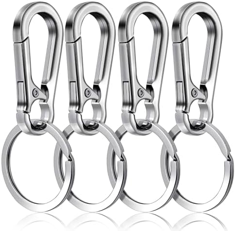 Amazon.com : Dog Tag Clips, Heavy Duty Ring Pet Tag Key Ring Clips ...