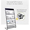 Amazon.com: Vmsiuory Floor Standing Magazine Rack, 4 Tier Document ...