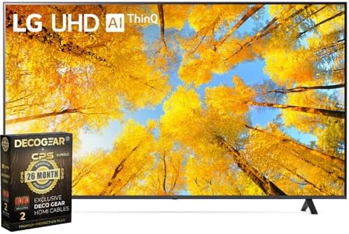 Amazon.com: LG 70UQ7590PUB 70 Inch HDR 4K UHD Smart TV Bundle with Deco ...