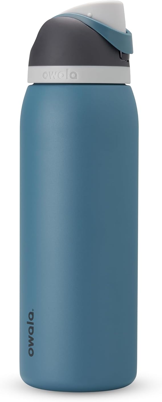 Termo Owala 40 oz (1.18 L) sin BPA, acero inoxidable (Azul Oasis ...