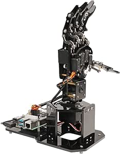 Amazon.com: HIWONDER uHandPi Raspberry Pi Robotic Hand AI Vision Bionic ...