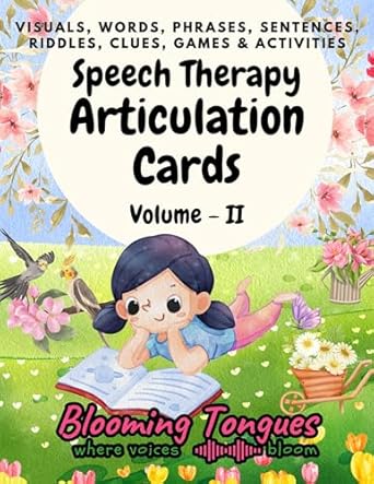 2200+ Speech Therapy Articulation Cards Vol II: Cards for Toddlers ...