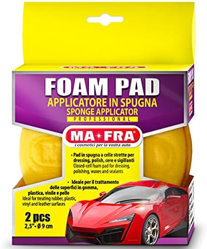 Ma-Fra A0094 Foam Cushion for Dressing, Polish, Waxes and Sealants ...