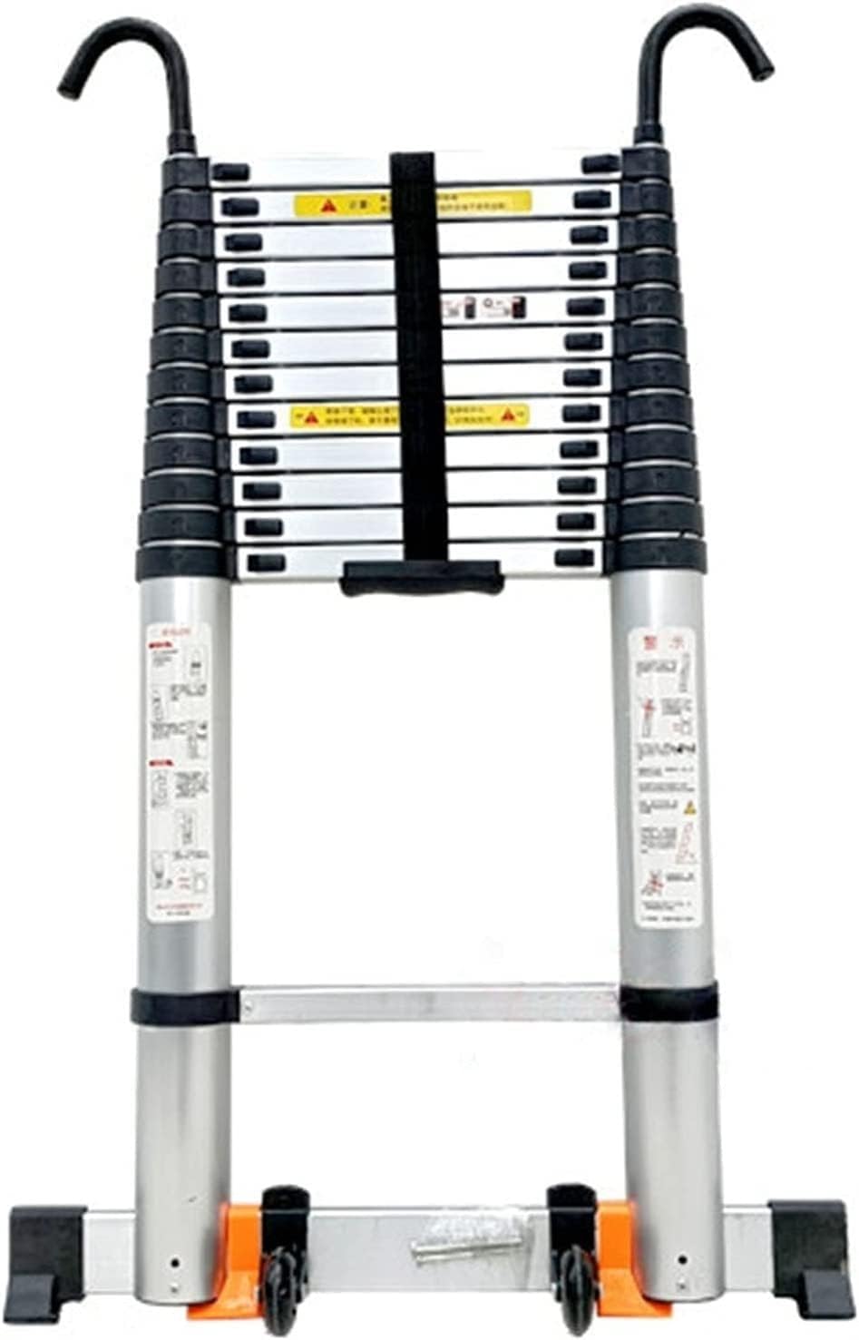 Multifunctional Telescopic Ladder with Detachable Hook Aluminum ...