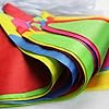 Amazon.com : 250pcs Multicolor Pennant Flags,LOOBJOYGAME 263Ft Nylon ...
