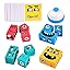 Amazon.com: Wooden Face Changing Magic Cube Building Blocks Game ...