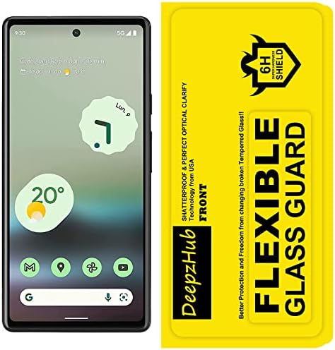 DeepzHub® Unbreakable Nano Film Glass [ Flexible Like a Screen Guard ...