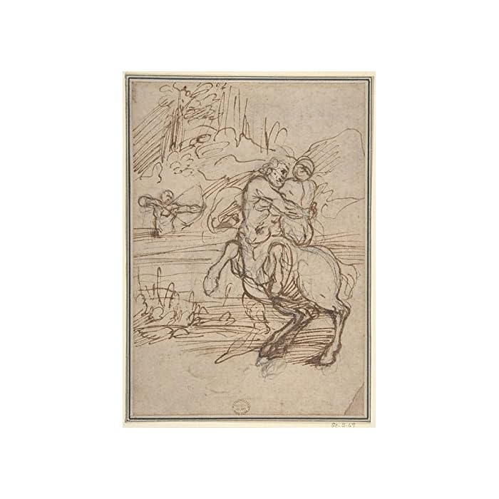 Buy Anonymous – Hercules Nessus the Centaur and Deianeira; part of a ...