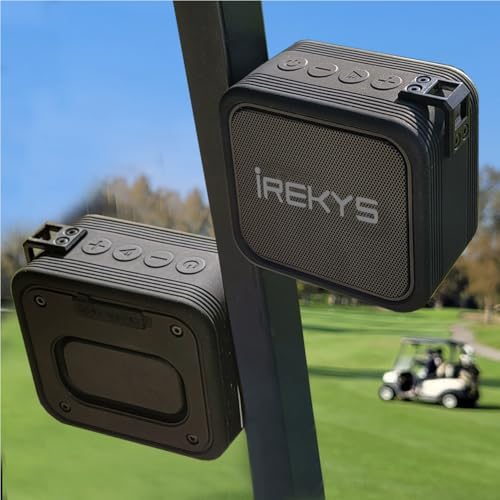 Amazon.com: MAGOLFIN Golf Speaker with Storage Case, IPX7 Portable ...