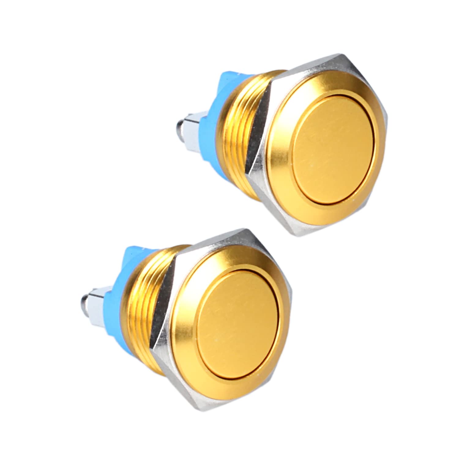 2-Pack 19mm Metal Momentary Push Button Switch Nepal | Ubuy