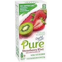 Amazon.com : Crystal Light Pure Strawberry Kiwi Drink Mix (7 On the Go Packets) : Grocery ...