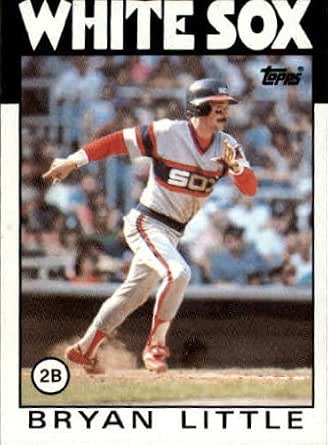 Amazon.com: 1986 Topps Baseball Card #346 Bryan Little : Collectibles ...