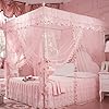 Amazon.com: Atyhao Princess Canopy Netting Bed Curtain, Breathable Mesh ...
