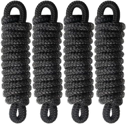 Amazon.com: HOKINETY Boat Dock Fender Lines - 3/8" x 6ft Marine Rope ...