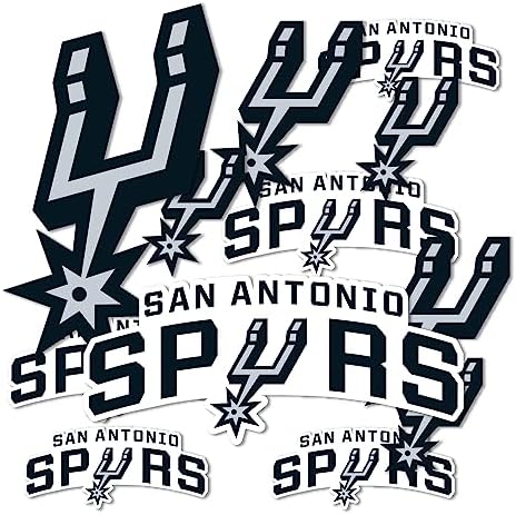 Amazon.com: 23 PCS Set of San Antonio Decal Spurs Stickers Pack San ...