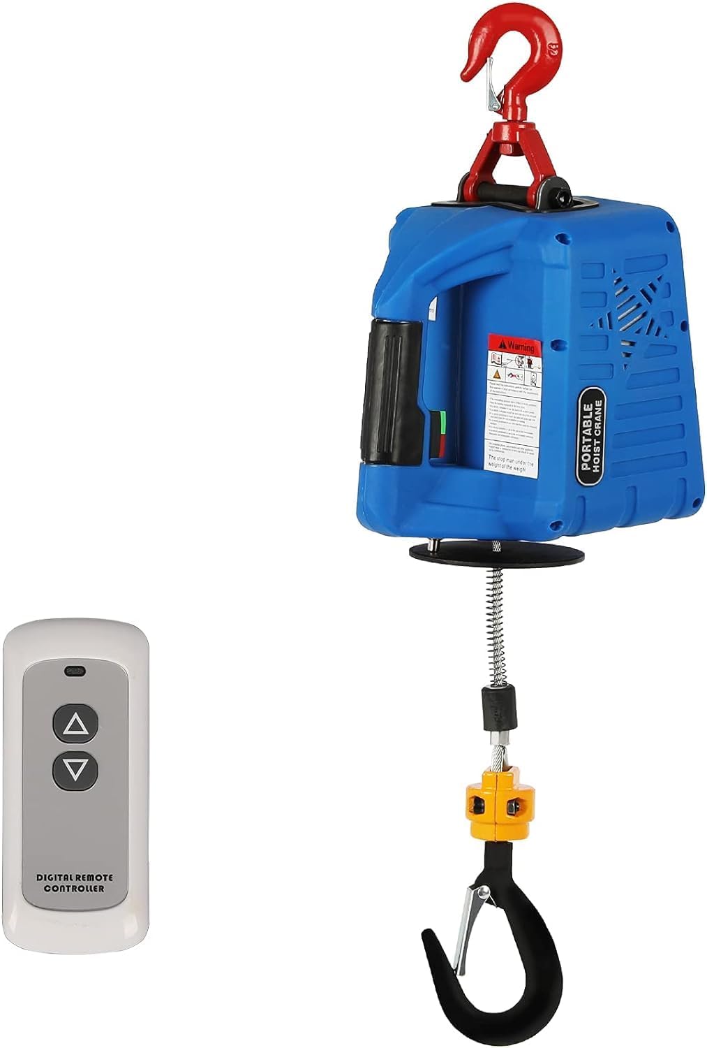 Amazon.com: Electric Hoists, 500KG/1100LB Lifting Capability, 7.6M/25FT ...