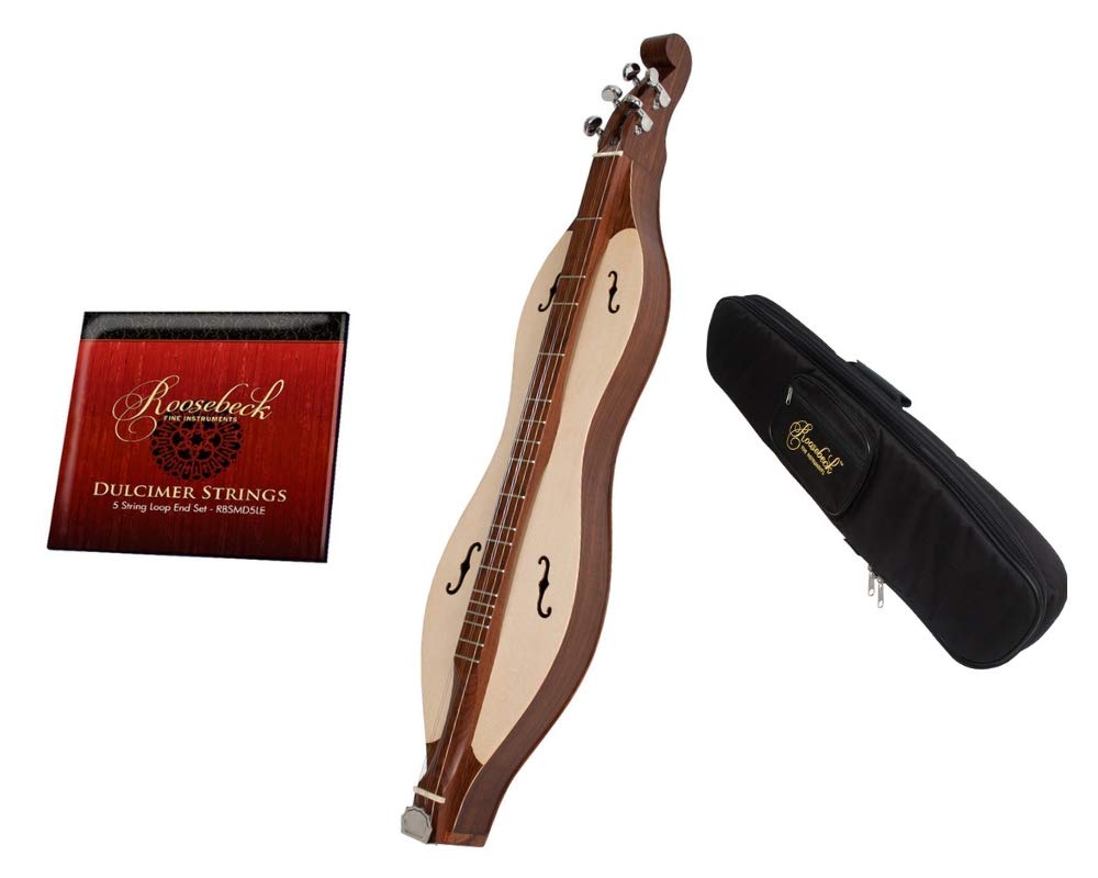Amazon.com: Dulcimer Package Includes: Roosebeck 5-String Sheesham ...